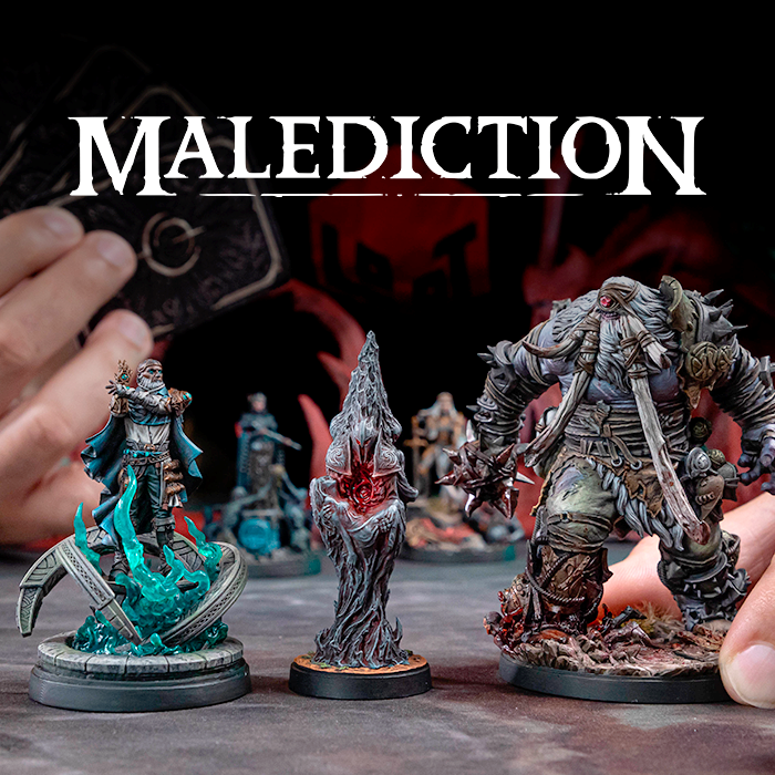 Malediction - Miniatures Card Game by Loot Studios - Gamefound