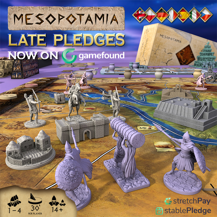 Mesopotamia by Meeple Pug - Gamefound