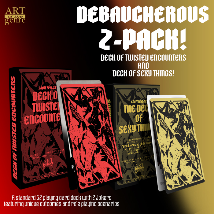 The Debaucherous Two Pack! by Art of the Genre - Updates - Gamefound