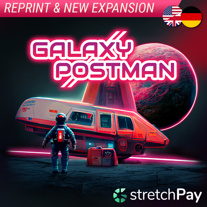 Galaxy Postman Reprint + New Expansion by Hodari Spiele - Your pledge ...