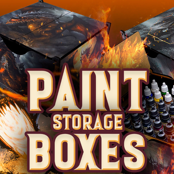 Paint Storage Boxes for Figure painting and model making by Polandgames ...