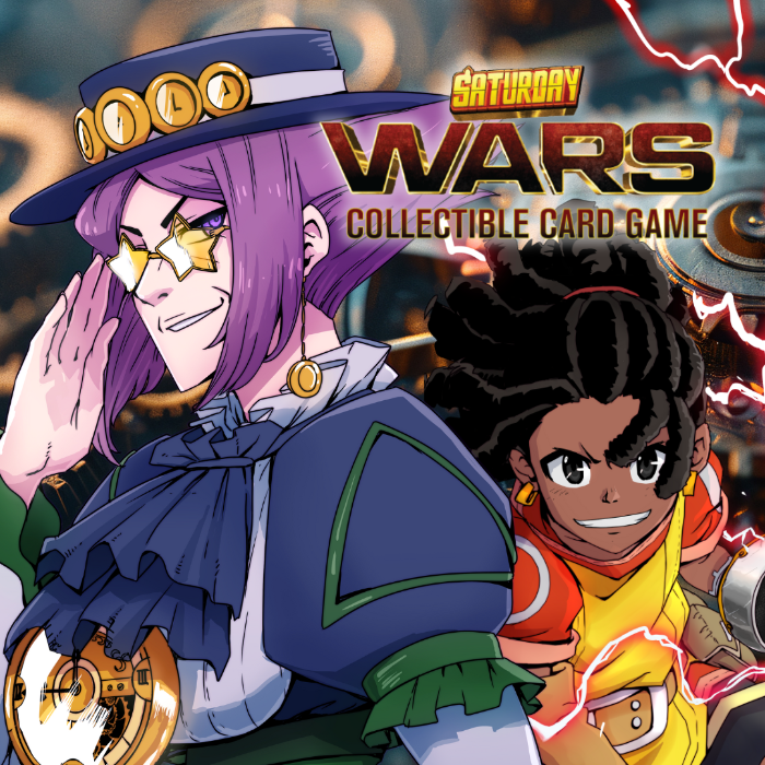 Saturday Wars Collectible Card Game by Resurrection Games - Gamefound