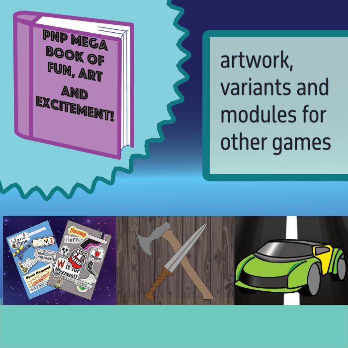 PnP Mega Book by AlienFu Games - Gamefound