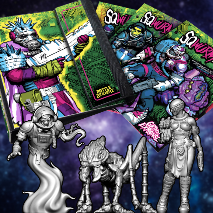 Sqwürmish: Sci-Fi Skirmish Game & Miniatures by creaturecuration ...