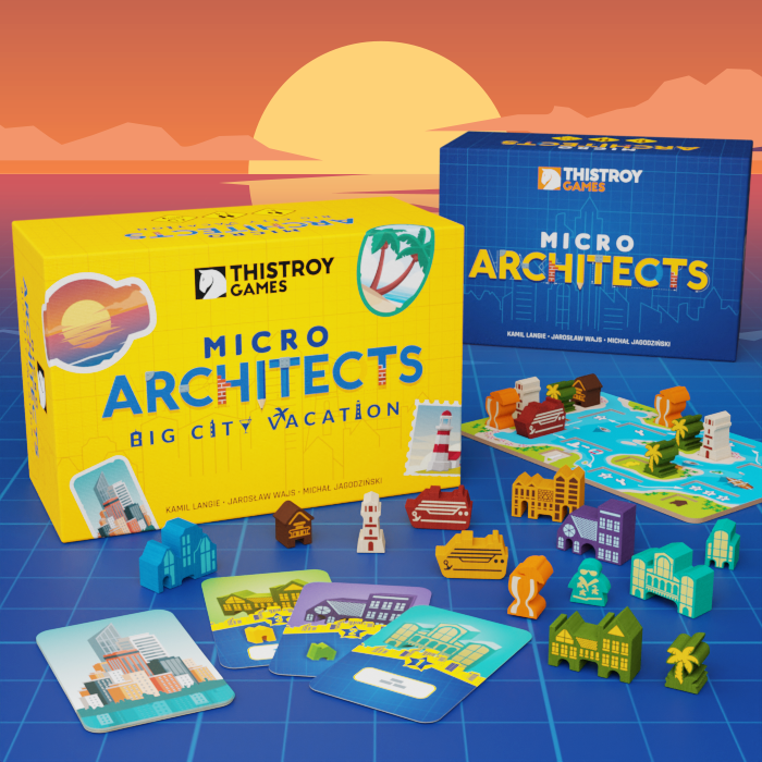 Micro Architects: Big City Vacation by Thistroy Games - Gamefound