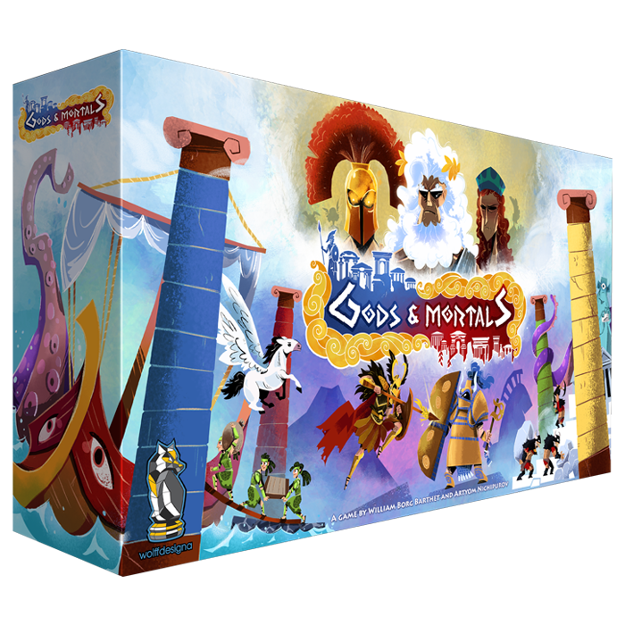 Gods & Mortals by Wolffdesigna - Gamefound