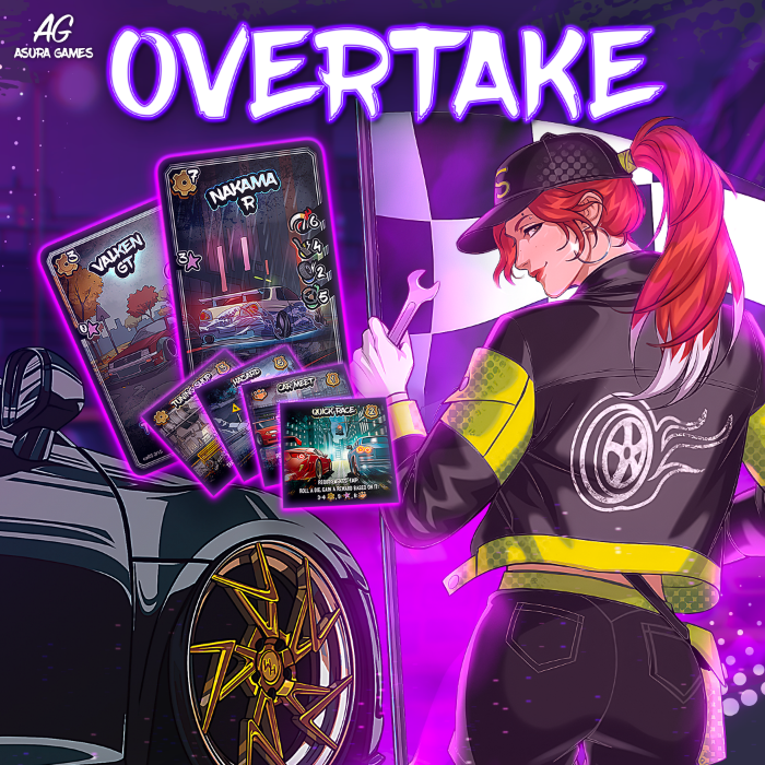 Overtake - Street Racing Board Game by Asura Games - Gamefound