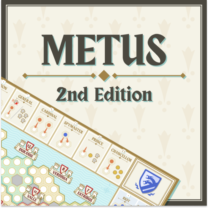METUS | 2nd Edition by Aerobellum Games - Gamefound