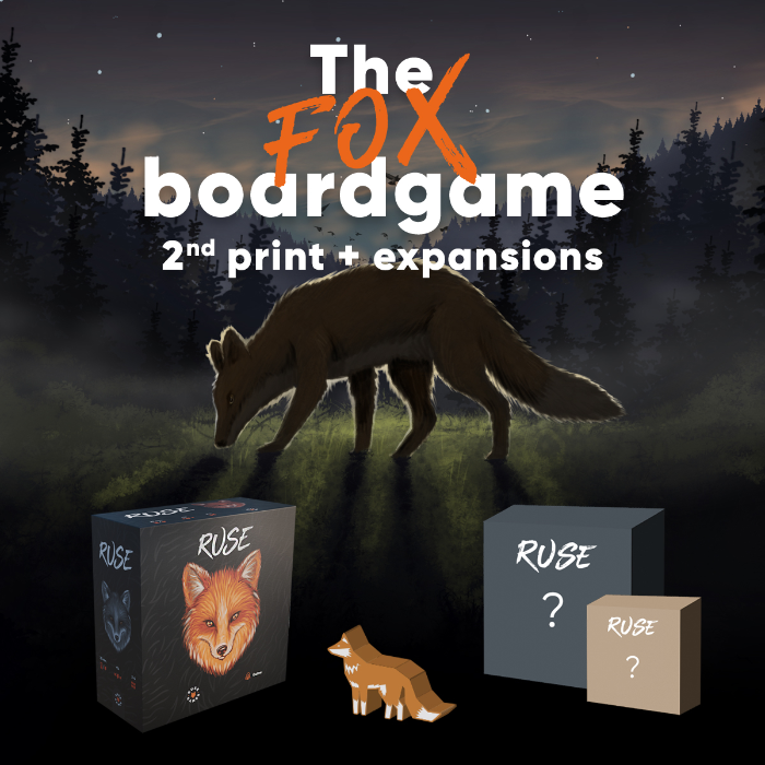 Ruse Second Printing (and expansions) by Guime - Gamefound