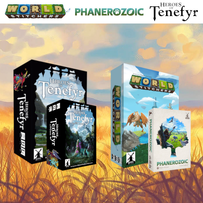 World Stitchers, Phanerozoic and Heroes of Tenefyr by Broken Mill ...