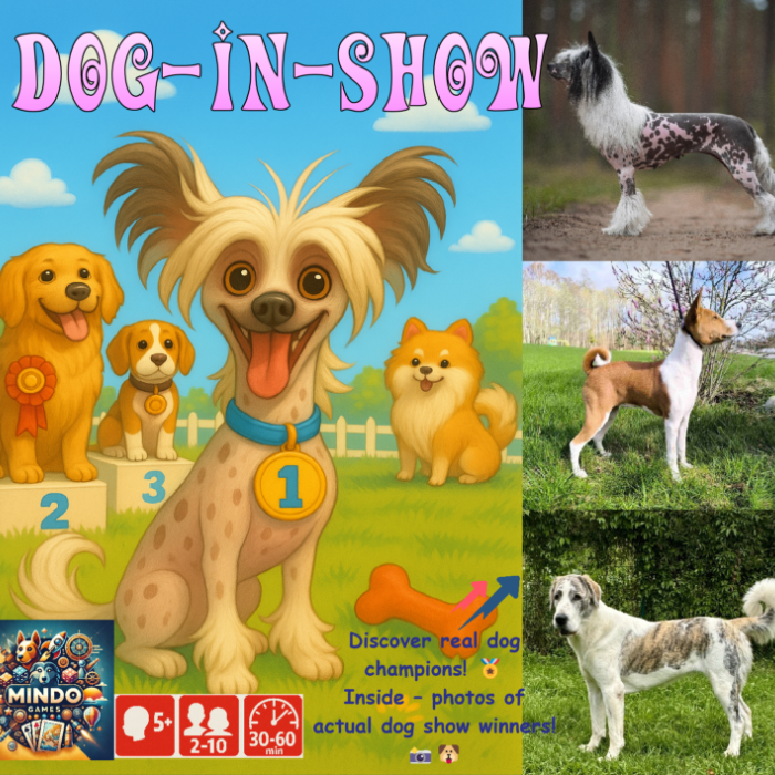 Dog-In-Show: Party Game & Deluxe Reprint by Mindo Games - Gamefound