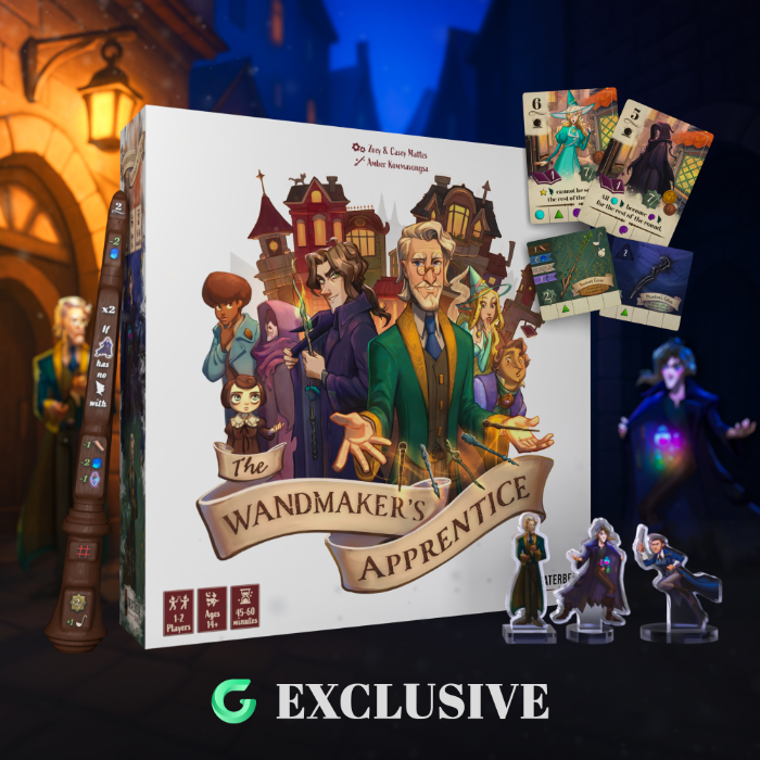 The Wandmaker's Apprentice: Asymmetrical 2-Player Game by SweaterBear Games - Gamefound