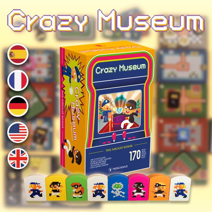 CRAZY MUSEUM - The First "Arcade Series" Board Game by Trencadaus ...