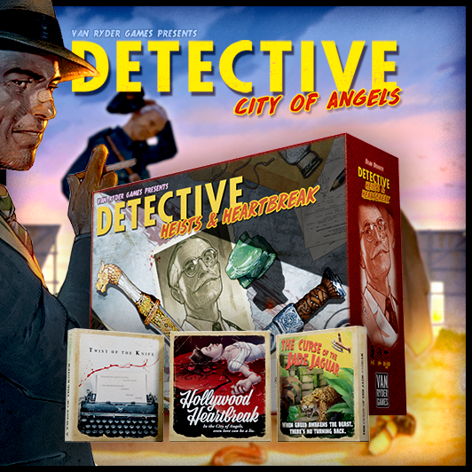 Detective: Heists and Heartbreak by Van Ryder Games - Gamefound