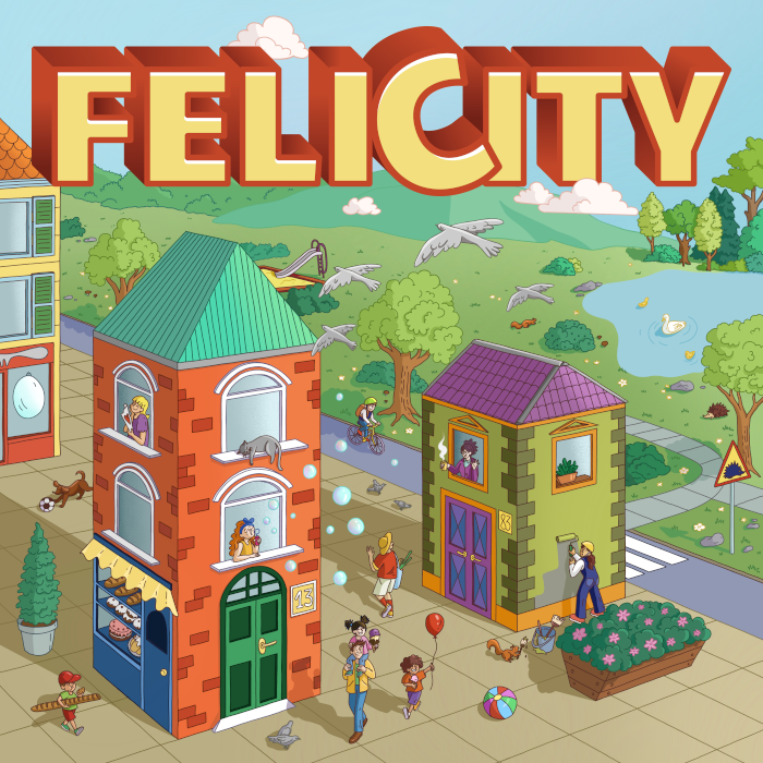 FELICITY - Solve puzzles and build a city. by Piotr Kurek - Gamefound