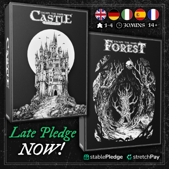 Escape the Dark Castle (2nd Edition) & Escape the Dark Forest by Themeborne - Gamefound
