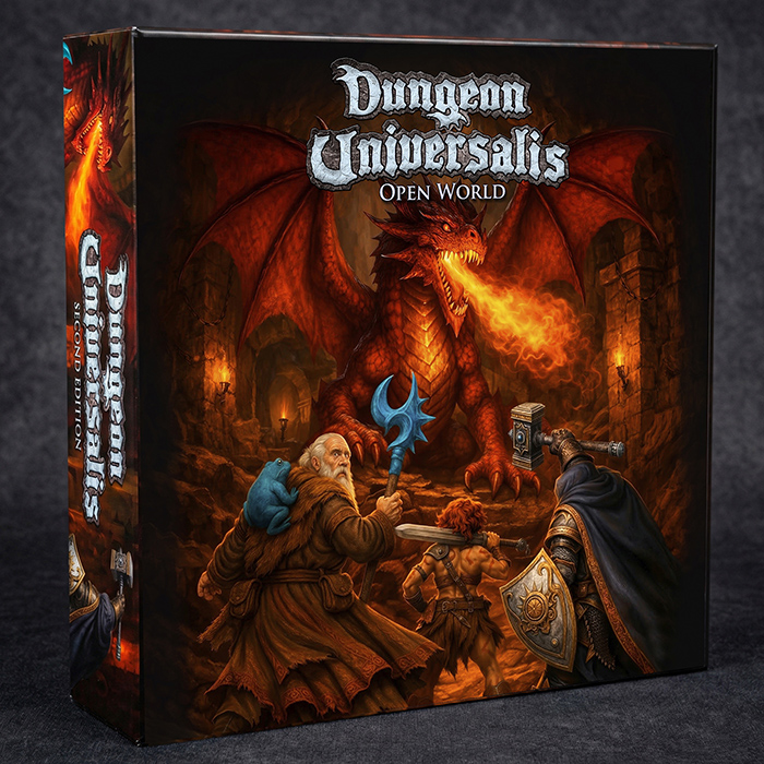 Dungeon Universalis Open World (a new edition of DUN) by Ludic Dragon ...