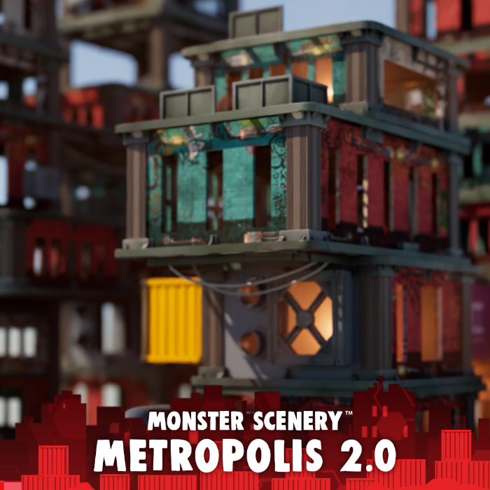 Monster Scenery: Metropolis 2.0 by Monster Fight Club - Gamefound