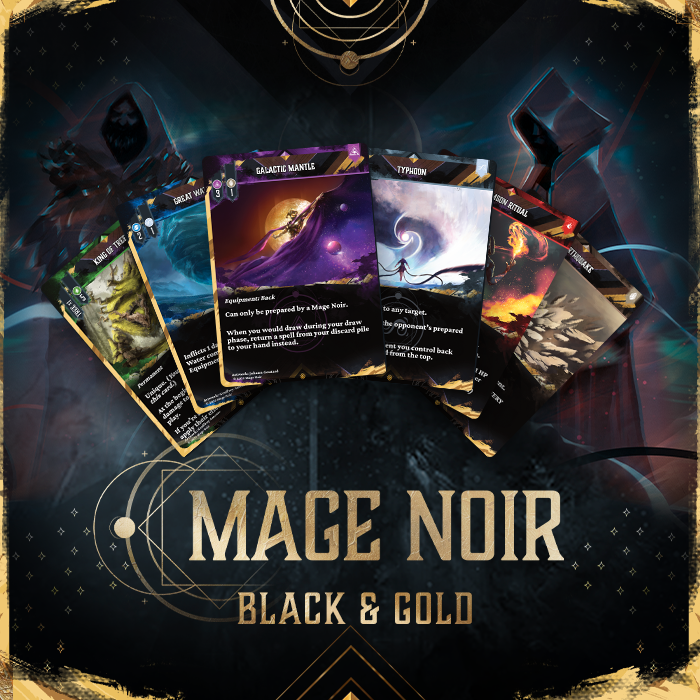Mage Noir - Black & Gold Edition by Double Combo Games - Gamefound