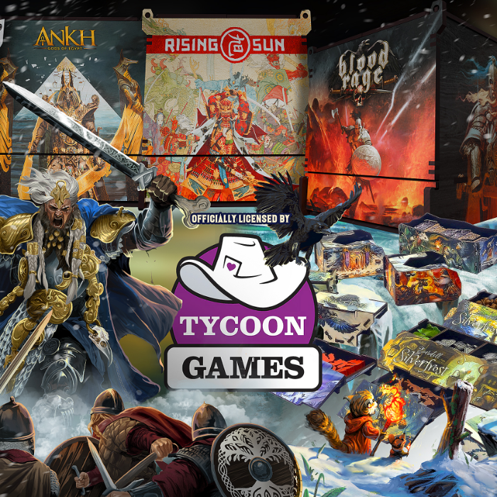 Tycoon Games Licensed Game Inserts by e-Raptor - Your pledge - Gamefound