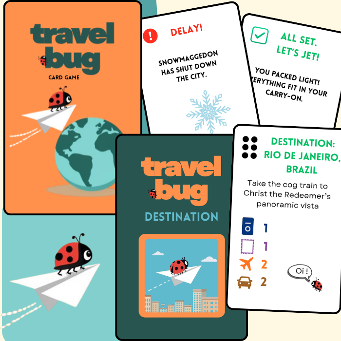 The Travel Bug Card Game by DominoTracks - Gamefound