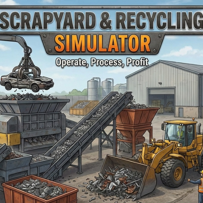 Scrapyard and Recycling Simulator: Make a Profit from Trash! by Hugo ...