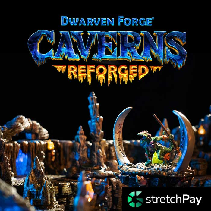 Caverns Reforged - Hand Painted Modular Terrain by Dwarven Forge ...