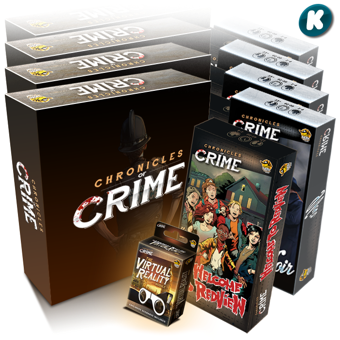 Chronicles of Crime by Lucky Duck Games - Group Pledge (Ultimate Set) - Gamefound