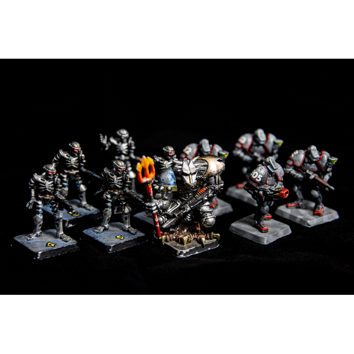 Skirmish SciFi rules and Classic Legions of Steel Miniatures by Raybox ...