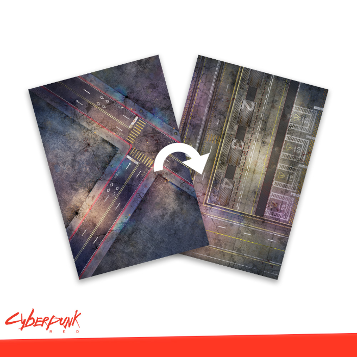 Cyberpunk Red: Combat Zone by Monster Fight Club - Double-Size Combat ...