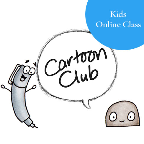 Cartoon Club by Sarah Jane Vickery - Cartoon Club - Block of 6 Online ...