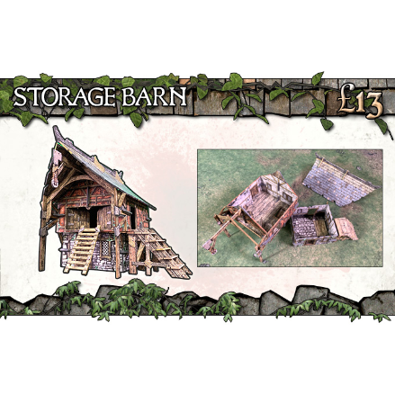 Fantasy Wargames Terrain by Battle Systems - Storage Barn - Gamefound