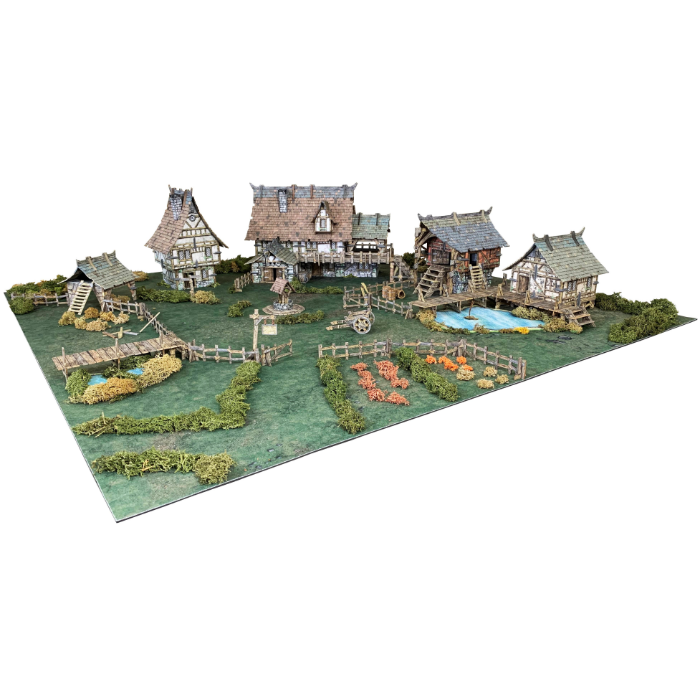 Fantasy Wargames Terrain by Battle Systems - 3x3 Grassy Fields Gaming ...