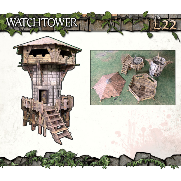 Fantasy Wargames Terrain by Battle Systems - Watchtower - Gamefound
