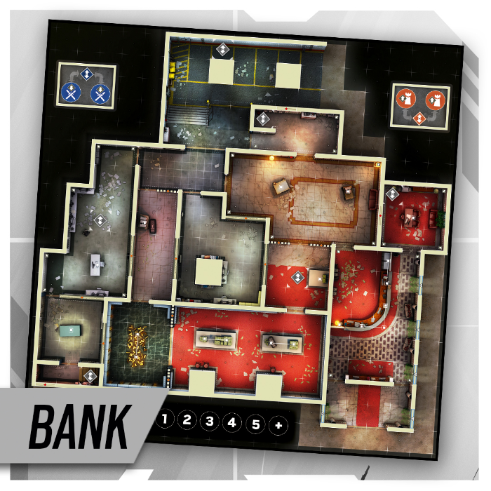 6: Siege - The Board Game by Mythic Games - Map Pack 1 - Concrete City ...