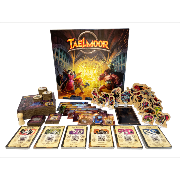 Taelmoor: The Scan and Play Dungeon Crawler Board Game by Delve Bros ...