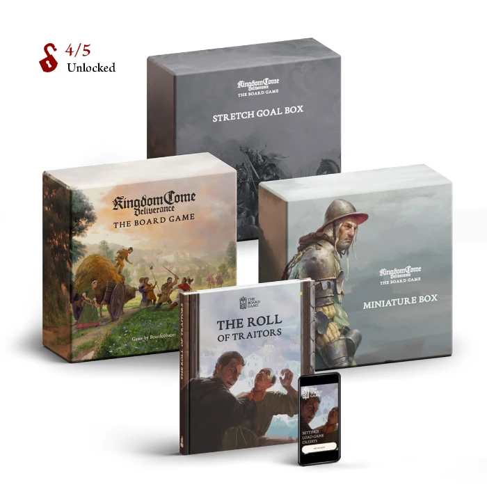 Kingdom Come: Deliverance - The Board Game by Boardcubator - The Knight ...