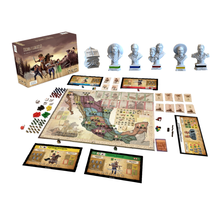 Tierra y Libertad the Revolution Game. Second Edition by Malinche Games ...