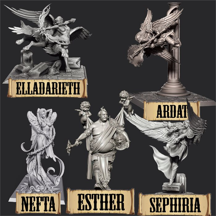 Limbo: Eternal War 1.5 by Limbo Miniatures - Heavens Above Expansion ...