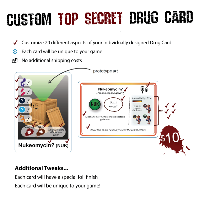 Pharmageddon: Bugs vs Drugs by Scott Crabtree - Custom Drug Card ...