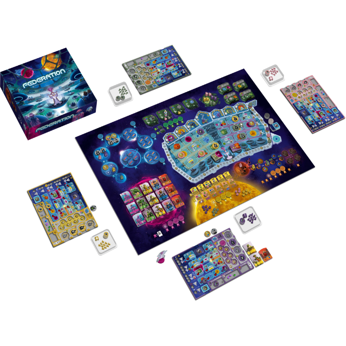 Federation - Boardgame by Explor8 - Federation Deluxe - Gamefound