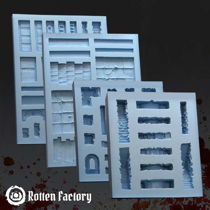 FIVE YEARS IN THE ROTTEN CITY by ROTTEN FACTORY - ROTTEN CITY (SILICONE ...