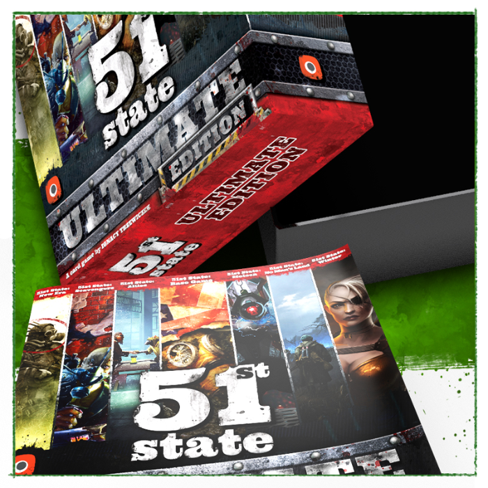 51st State: Ultimate Edition by Portal Games - Big box & rulebook ...