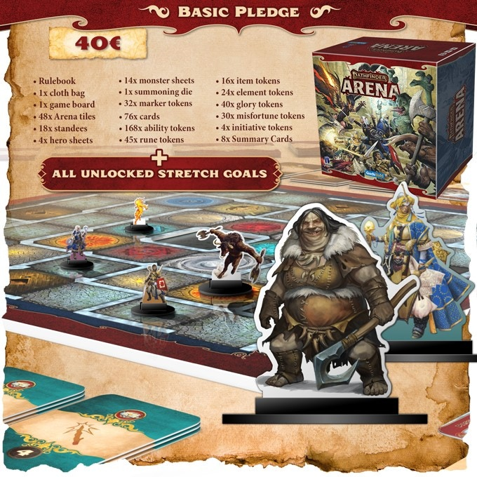 Pathfinder Arena by Giochi Uniti - Basic Pledge - Gamefound