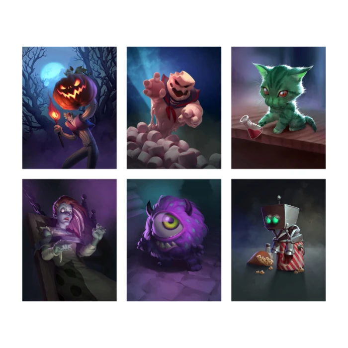 CoLab (ReLaunch) by Portal Dragon - Set of Art Prints - Gamefound