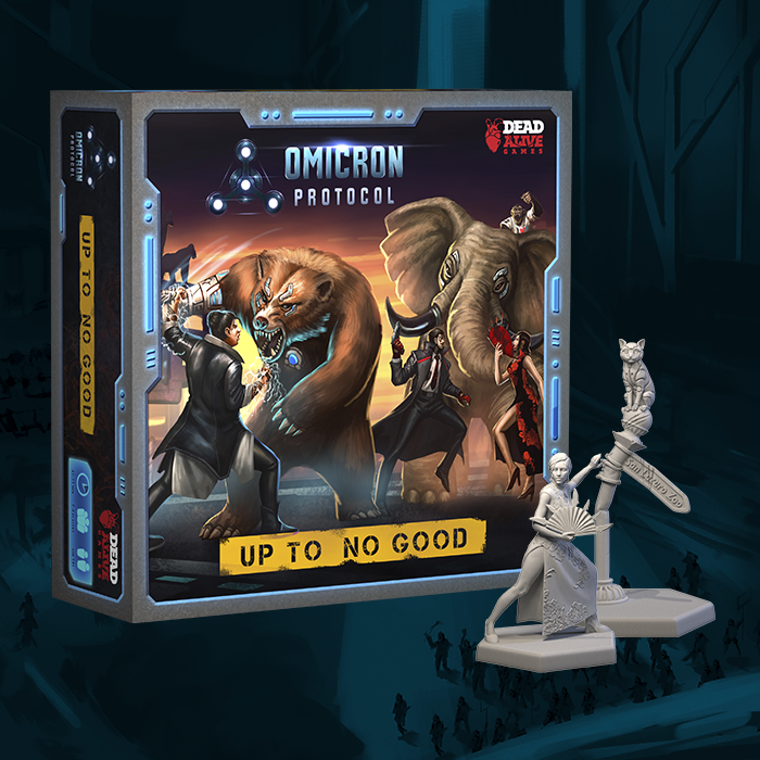 Omicron Protocol by Dead Alive Games - Up to No Good Expansion - Late Pledge - Gamefound