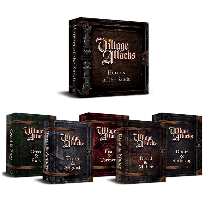 Village Attacks: Grim Dynasty by Grimlord Games - Returning Evil Bundle - Gamefound