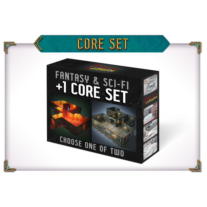 Dungeons & Lasers: Plastic Tabletop Scenery by Archon Studio - Core Set ...