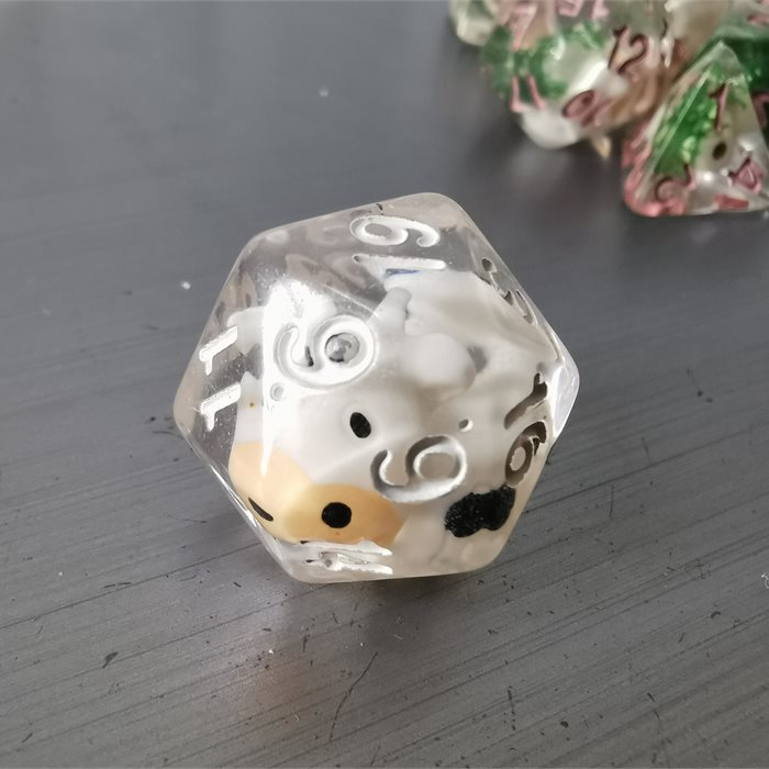 Death may Dice by NANJIAN Games - Cow Dice (D20 only) - Gamefound