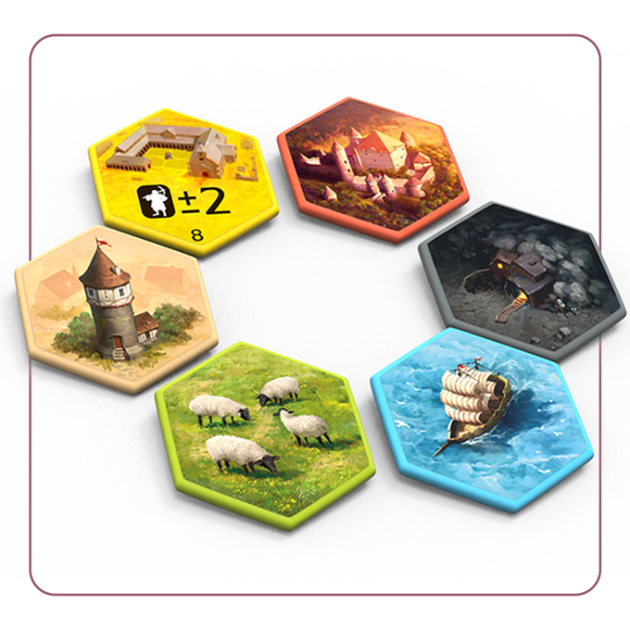 Castles of Burgundy: Special Edition by Awaken Realms - Upgraded hex ...